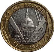 2005 Two Pound Coin - End of WW2 - Coin Parade